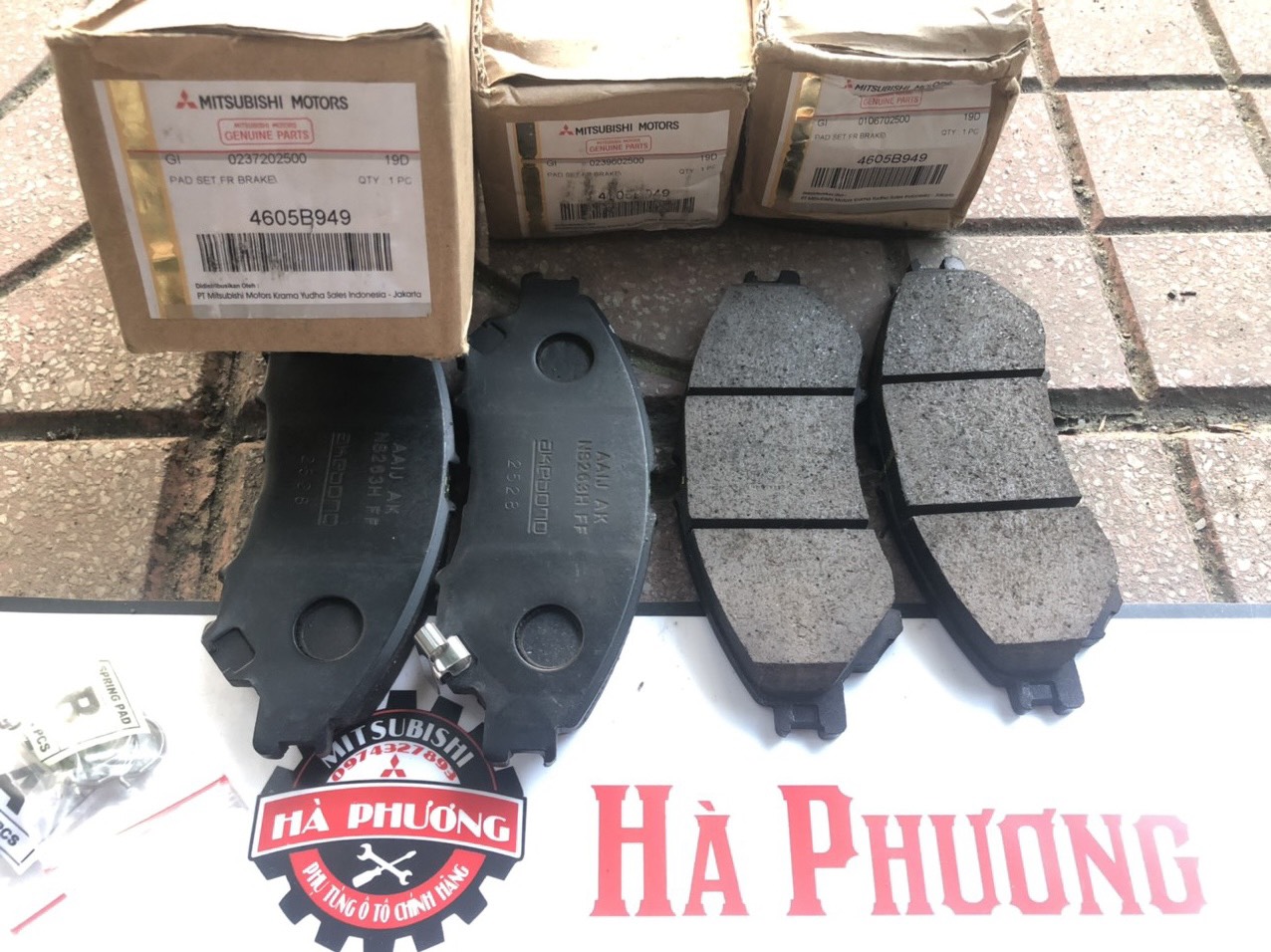 má phanh trước, bố thắng trước mitsubishi xpander 2019-2022 4605B949 ...