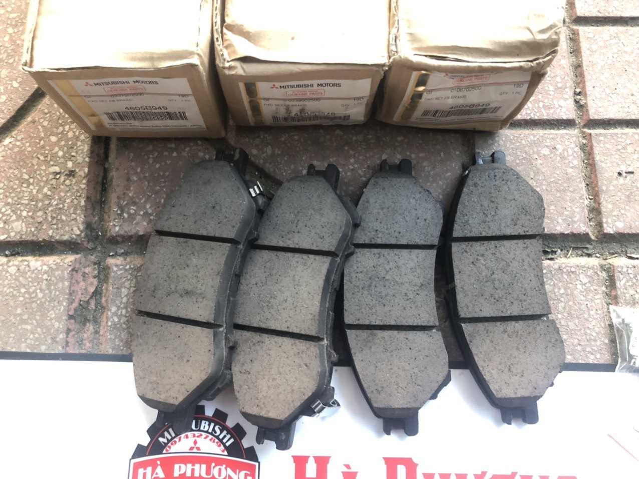 má phanh trước, bố thắng trước mitsubishi xpander 2019-2022 4605B949 ...