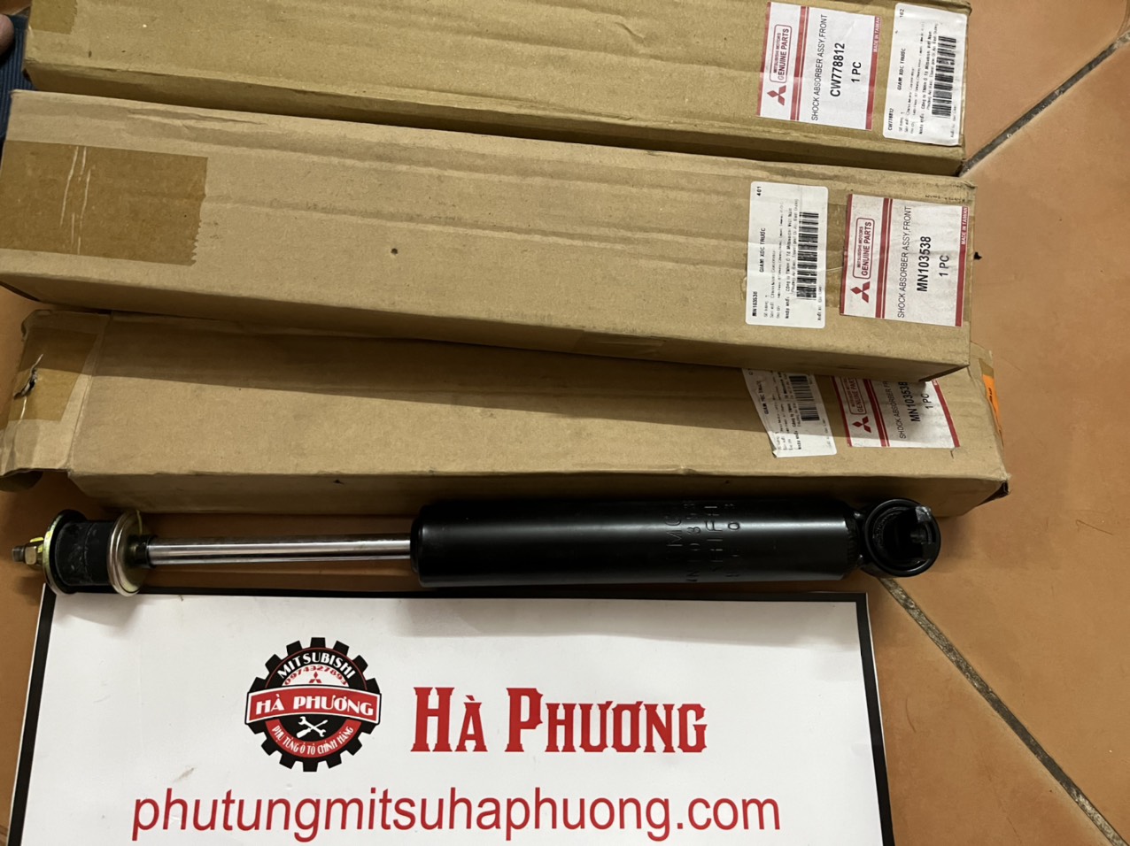 Giảm xóc trước xe mitsubishi Zinger hàng xịn chính hãng MN103538 - Phụ ...