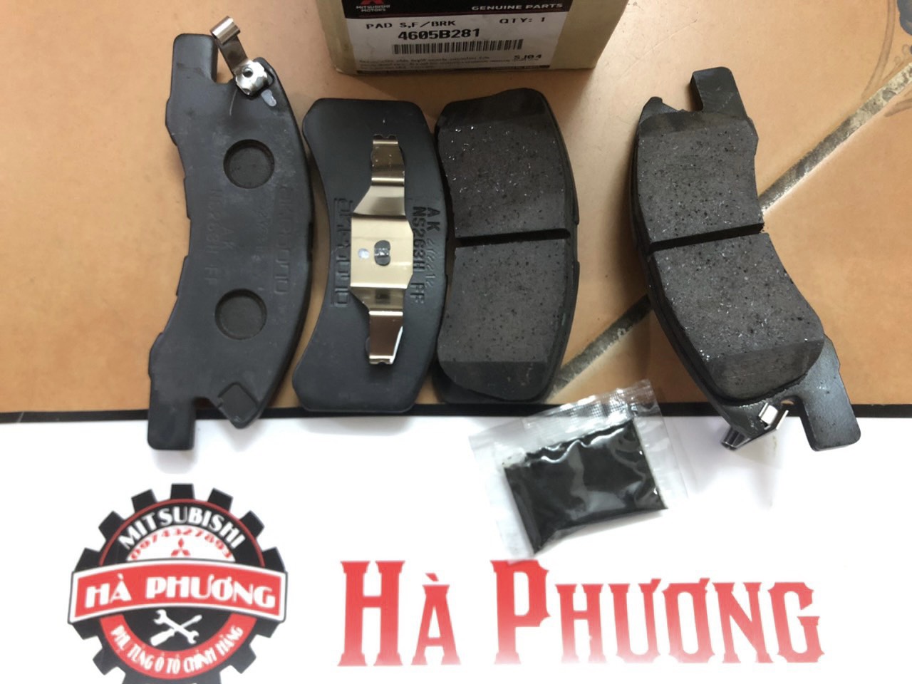 má phanh trước, bố thắng trước xe mitsubishi attrage, mirage hàng xịn ...